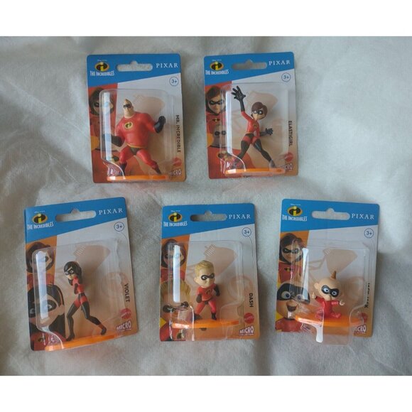 Pixar | Toys | Mattel Micro Collection Disney Pixar The Incredibles ...